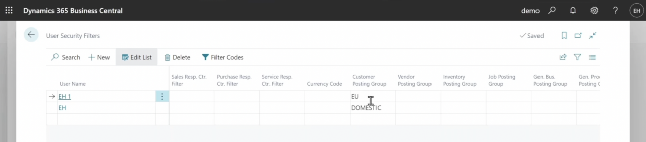 Controlling User Permission in Dynamics 365 Business Central - EFOQUS