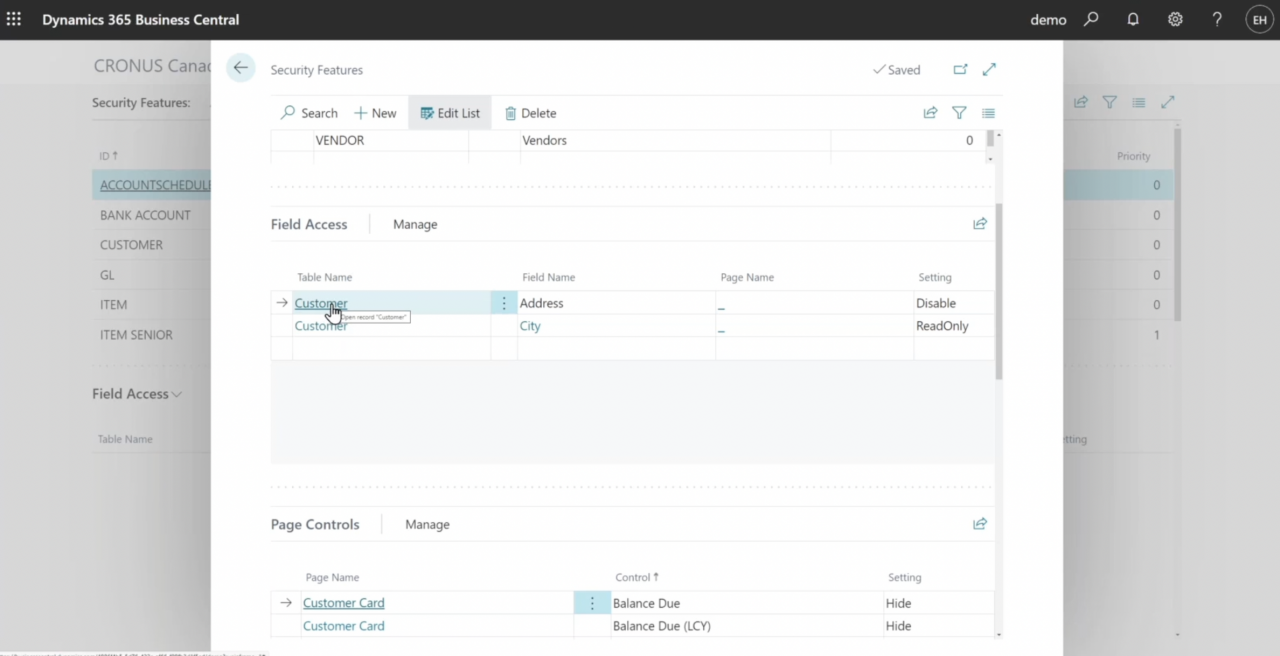 Controlling User Permission in Dynamics 365 Business Central - EFOQUS